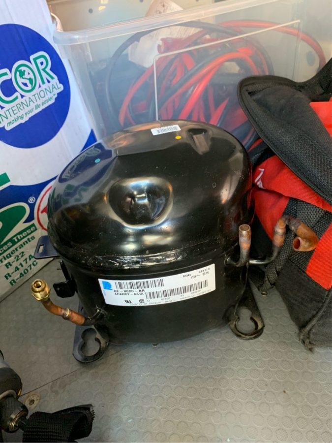 Repair - Refrigerator compressor replacement COMMERCIAL REFRIGERATOR ...