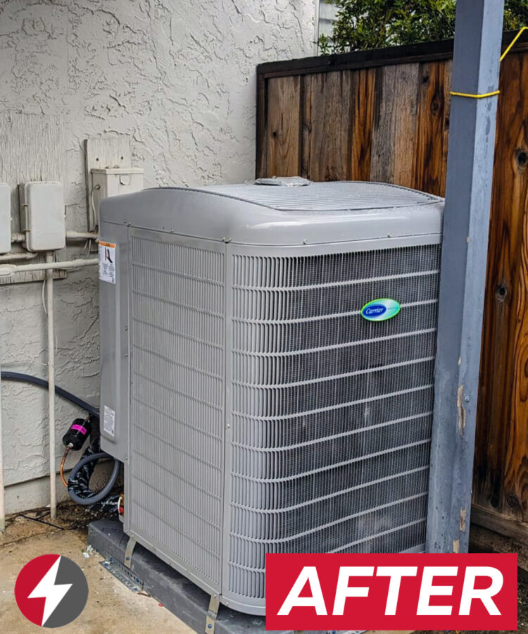 Carrier Infinity Heat Pump Installation in San Jose, CA