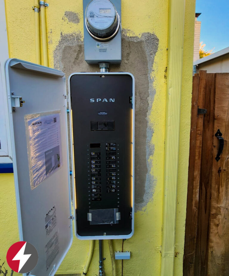 SPAN Smart Panel Install in Santa Clara, California