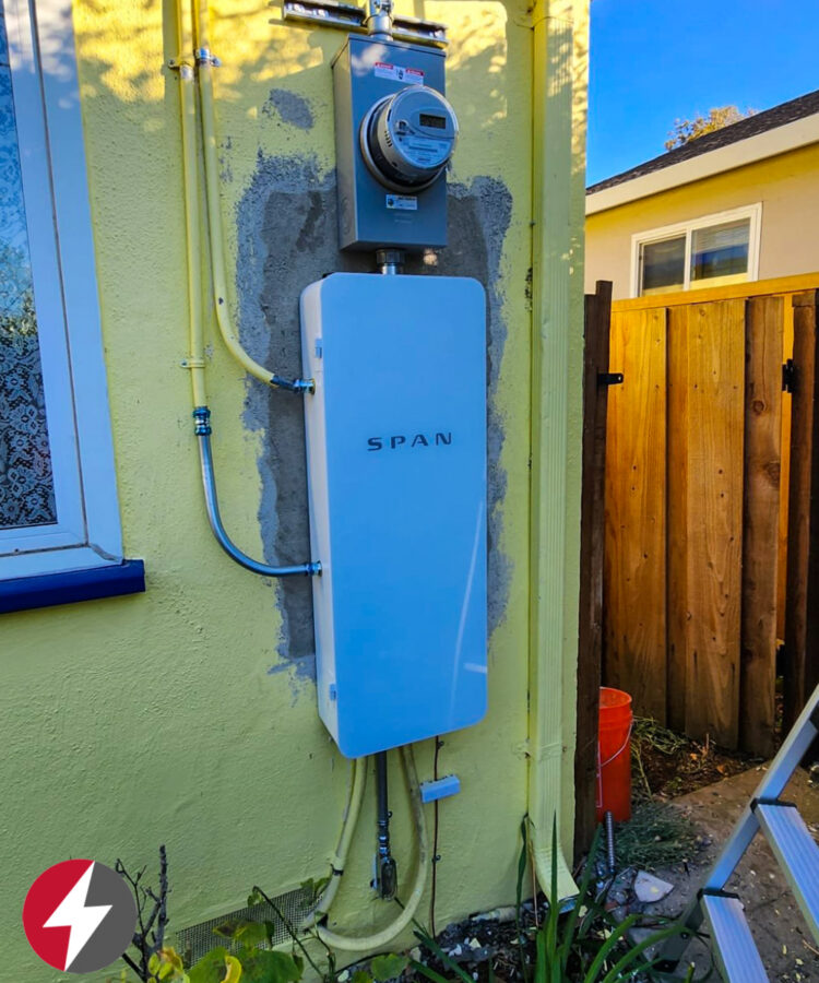 SPAN Smart Panel Install in Santa Clara, California