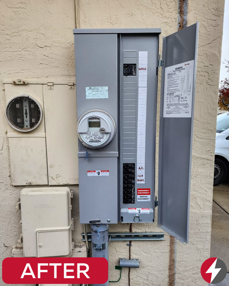 Electrical Panel Project in Fremont, California