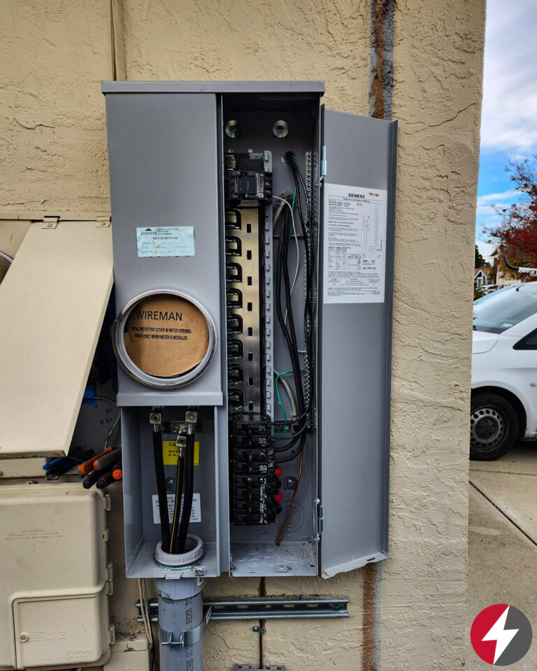 Electrical Panel Project in Fremont, California