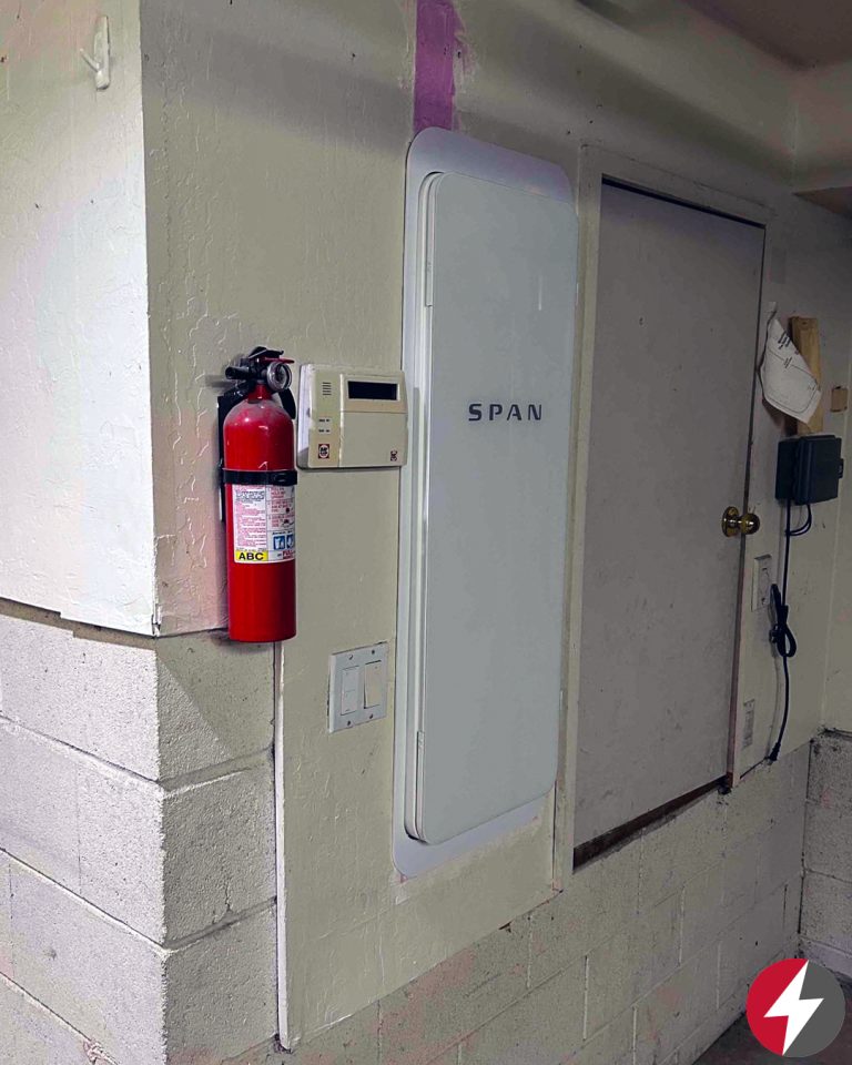 Smart Electrical Panel Install in Los Gatos, California