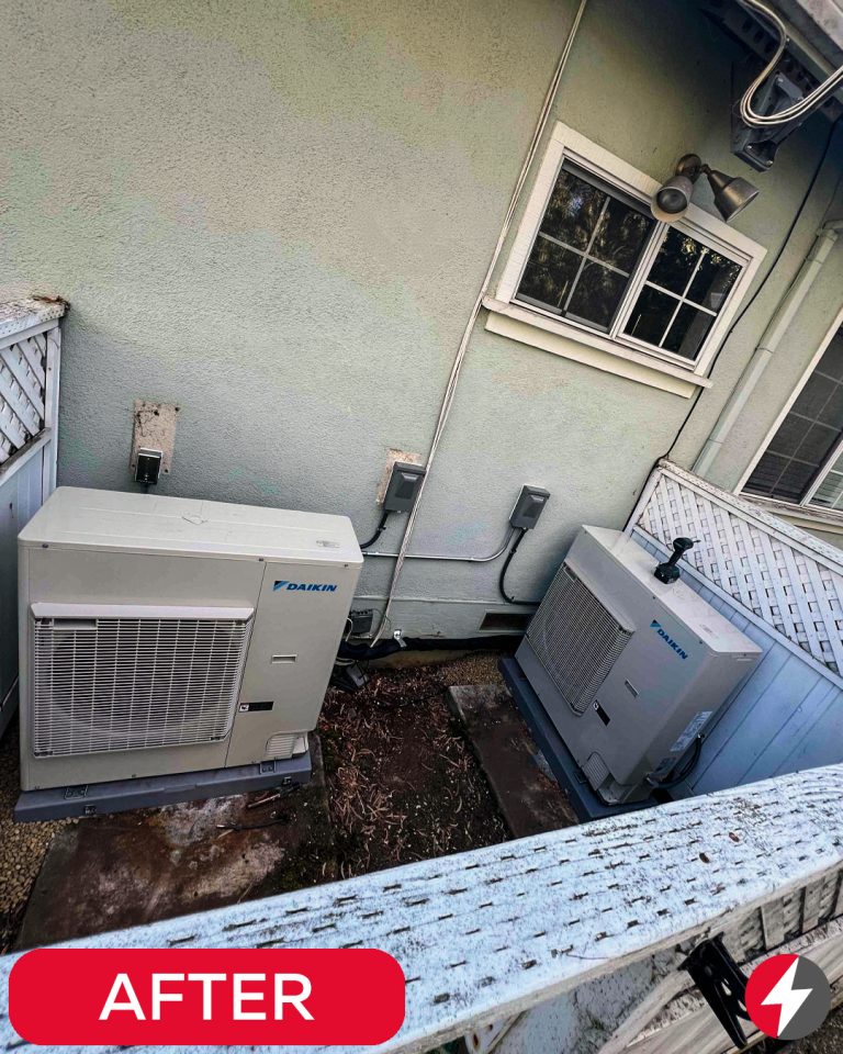 Heat Pump System Setup in Los Altos Hills, California