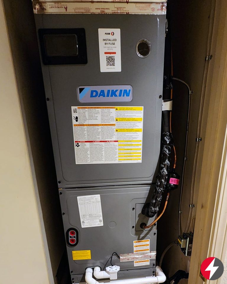 Daikin Fit Series Installation in Palo Alto, California - Fuse HVAC, Refrigeration, Electrical ...