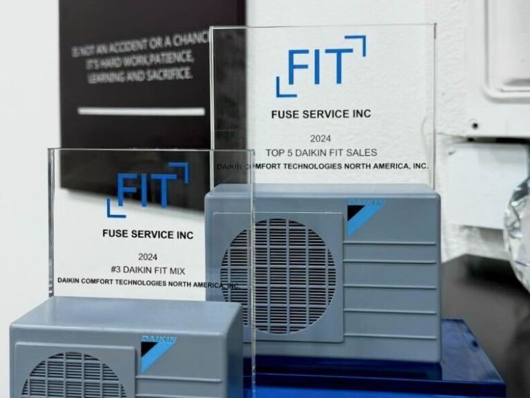 Daikin Rewarded FUSE With TOP 5 FIT Sales